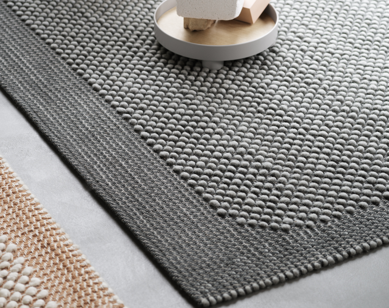 Pebble Rug 170 x 240 cm Burnt Orange - 2nd Floor