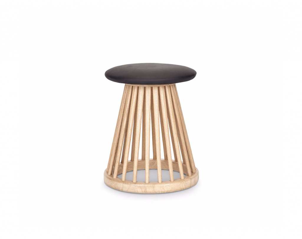 Fan Stool Natural - 2nd Floor