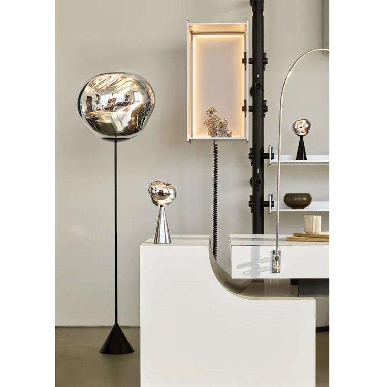 Melt Cone Slim Floor Led Copper - 2nd Floor