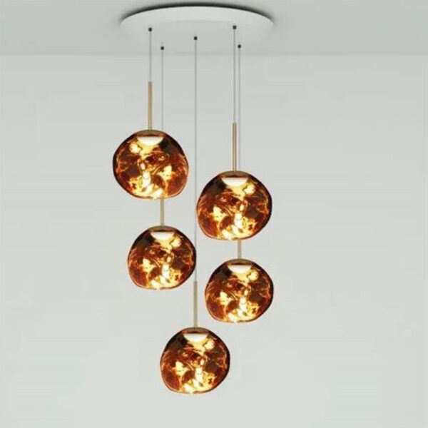 Melt Mini Round Led Gold - 2nd Floor