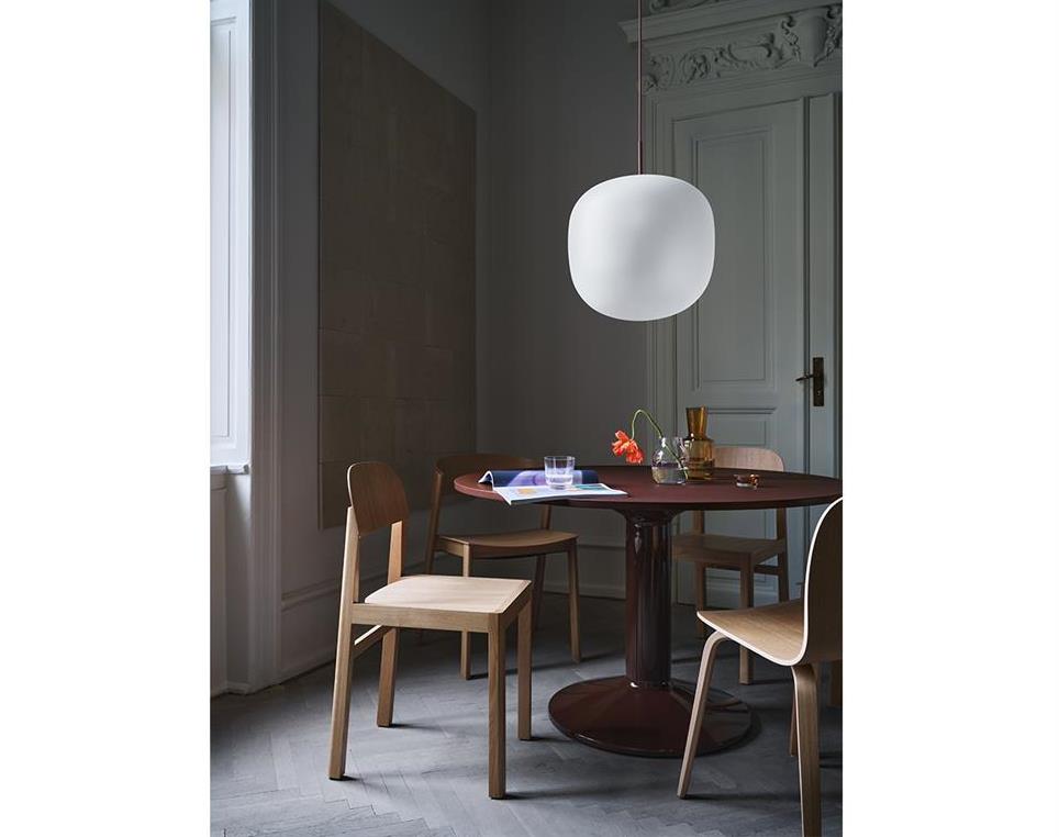 Midst Table Dark Oiled Oak / Black / Ø 120 - 2nd Floor