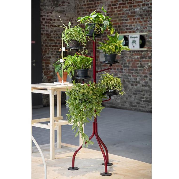 Albero Rotating Flower Pot Stand Amaranth - 2nd Floor