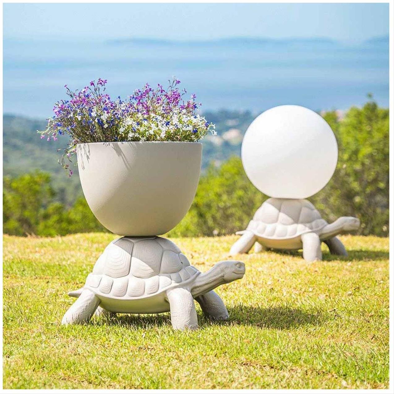 Turtle Carry Lamp White - 2nd Floor