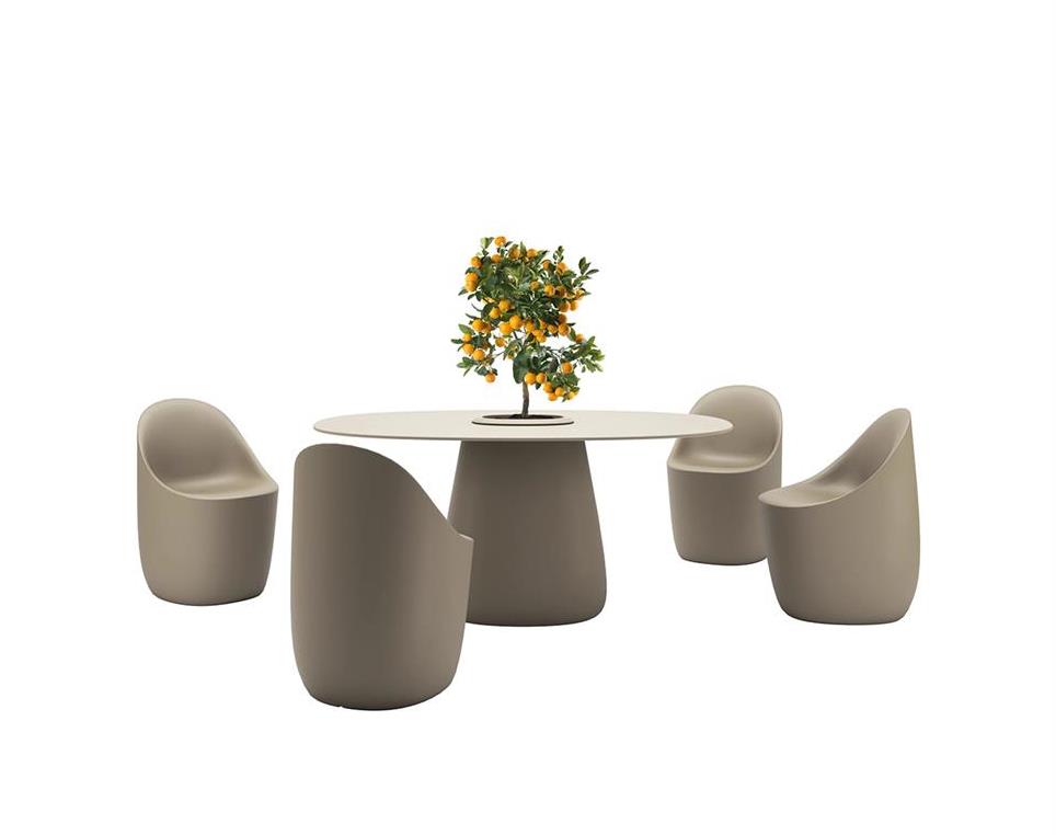 Cobble Table 160 cm HPL Bucket / Ottawa - 2nd Floor